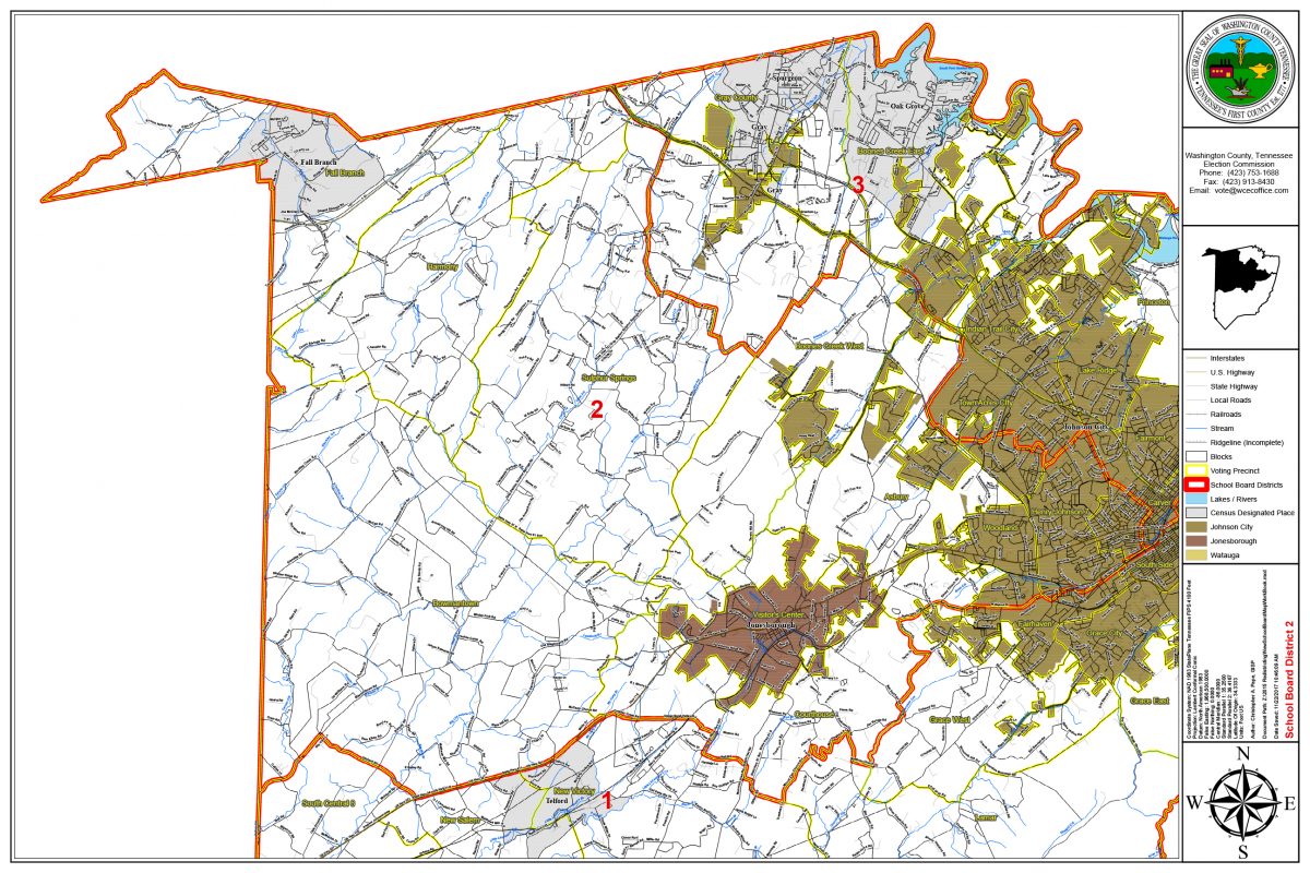 Washington County School Board Districts – Washington County Democratic ...